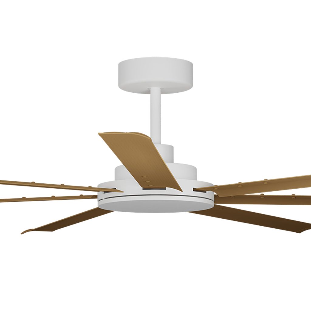 Raven RWS 52" DC Ceiling Fan Black - Harvey Norman Lighting