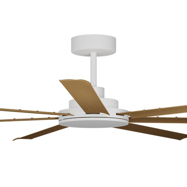 Raven RWS 52" DC Ceiling Fan Black - Harvey Norman Lighting