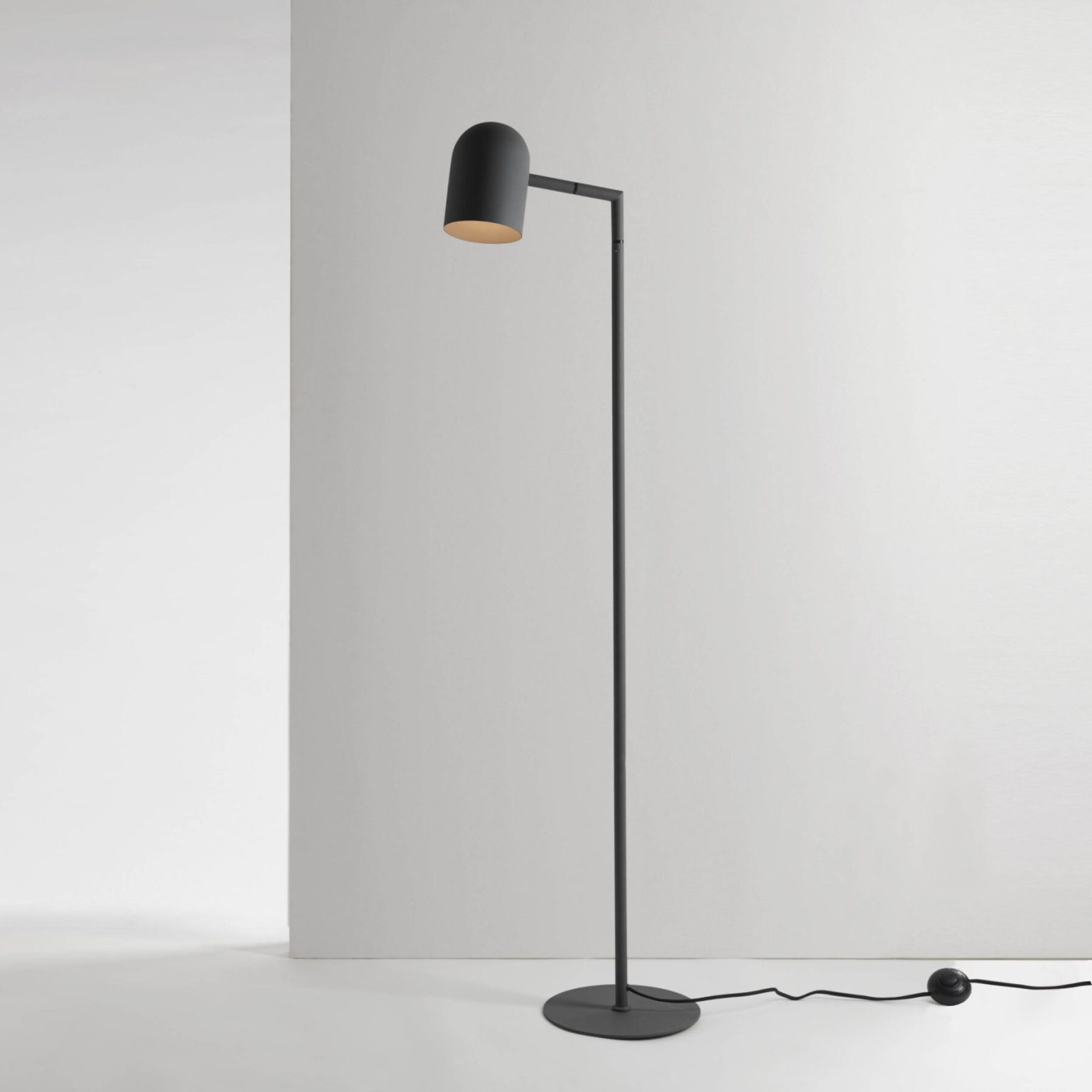 Pia Floor Lamp Charcoal - Harvey Norman Lighting